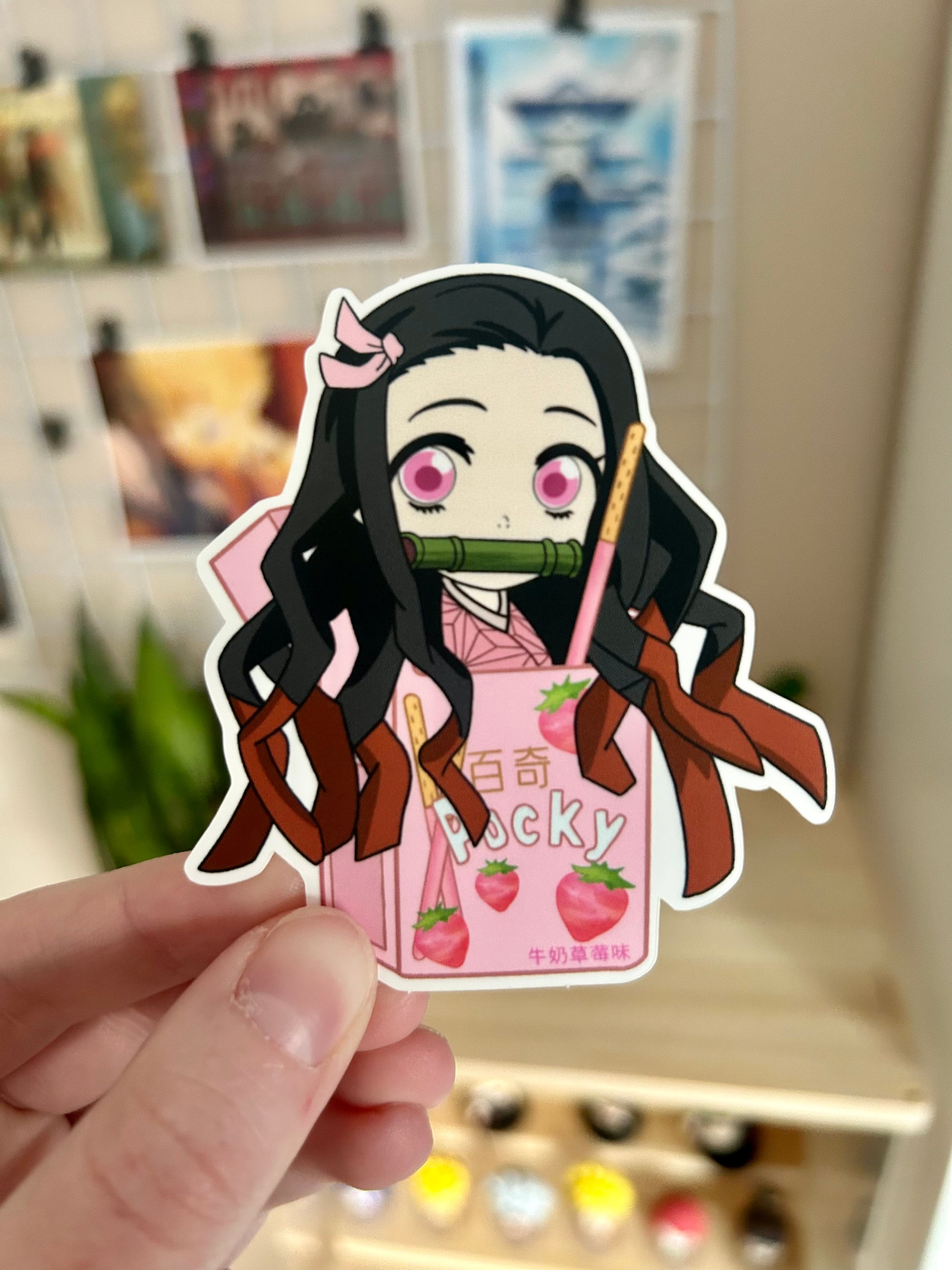 Anime Pocky Sticker Pack set of 2 - Etsy