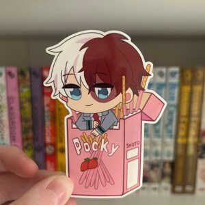 Anime Pocky Sticker Pack (set of 3) - Etsy