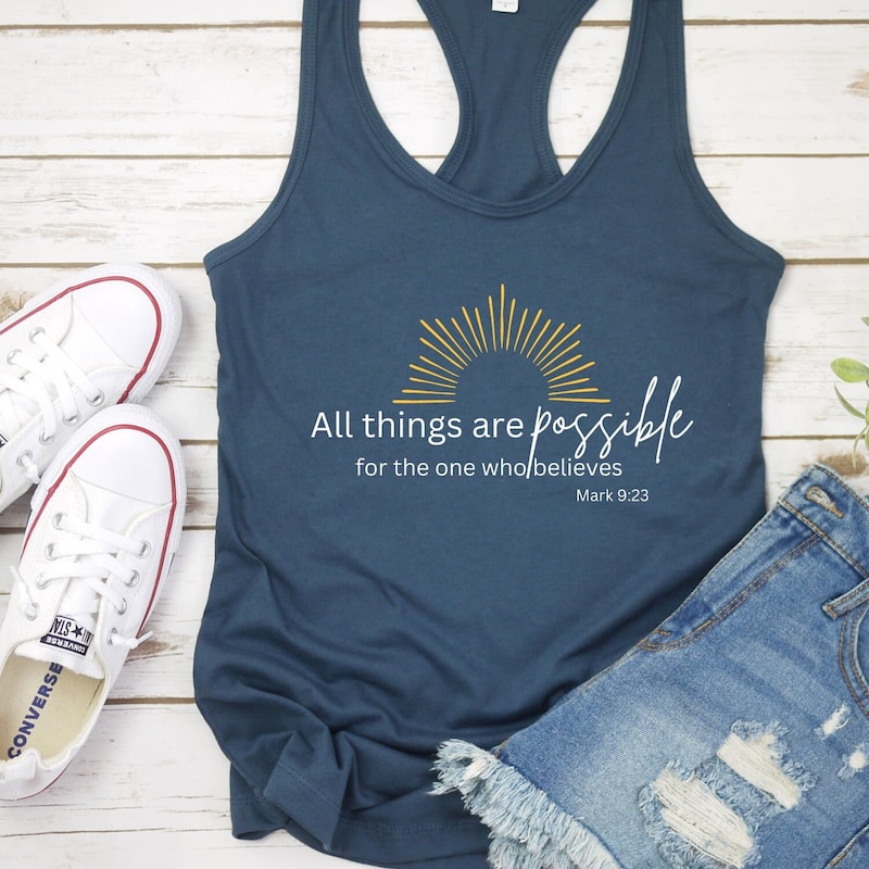 Christian Tank Top - Etsy