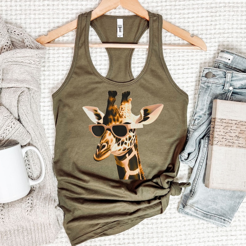 Animal Print Tank - Etsy