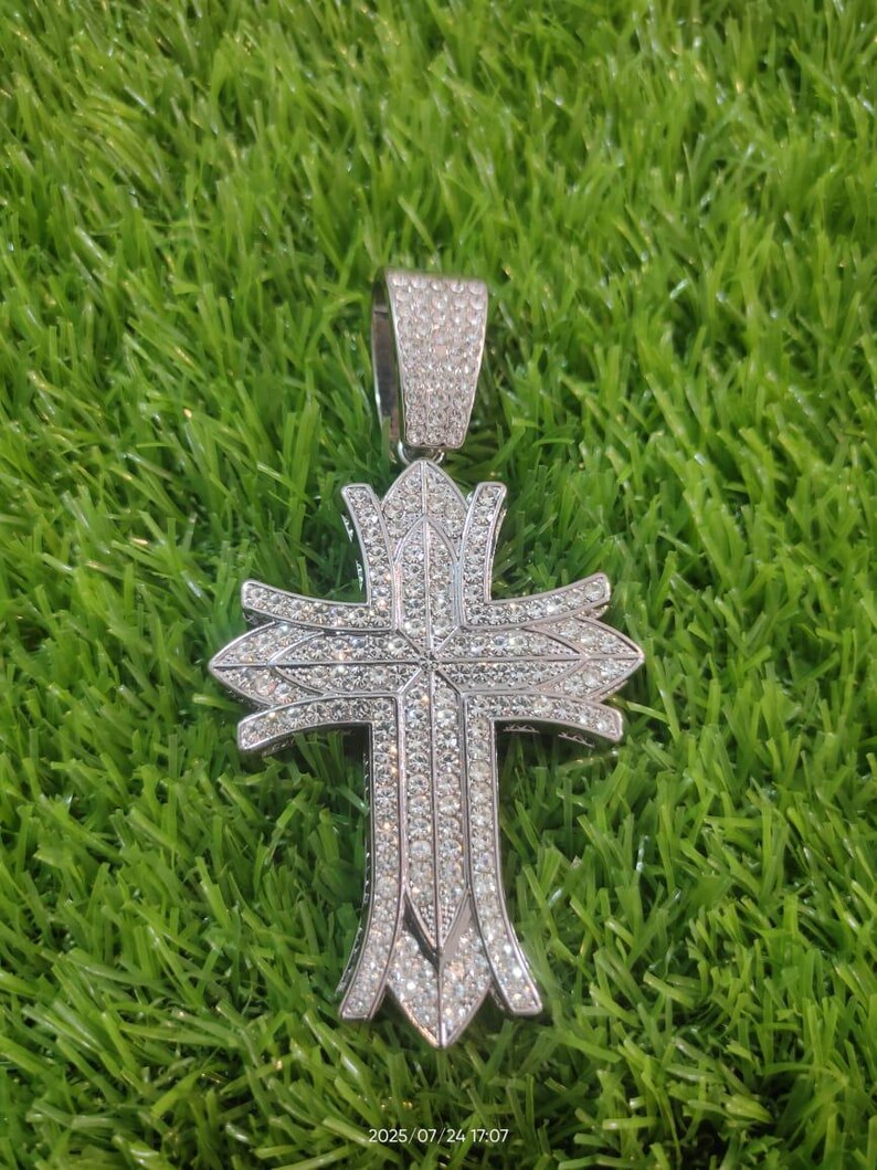 Iced Out Pendant – Hip Hop Bling Necklace Charm – Rapper Streetwear ...