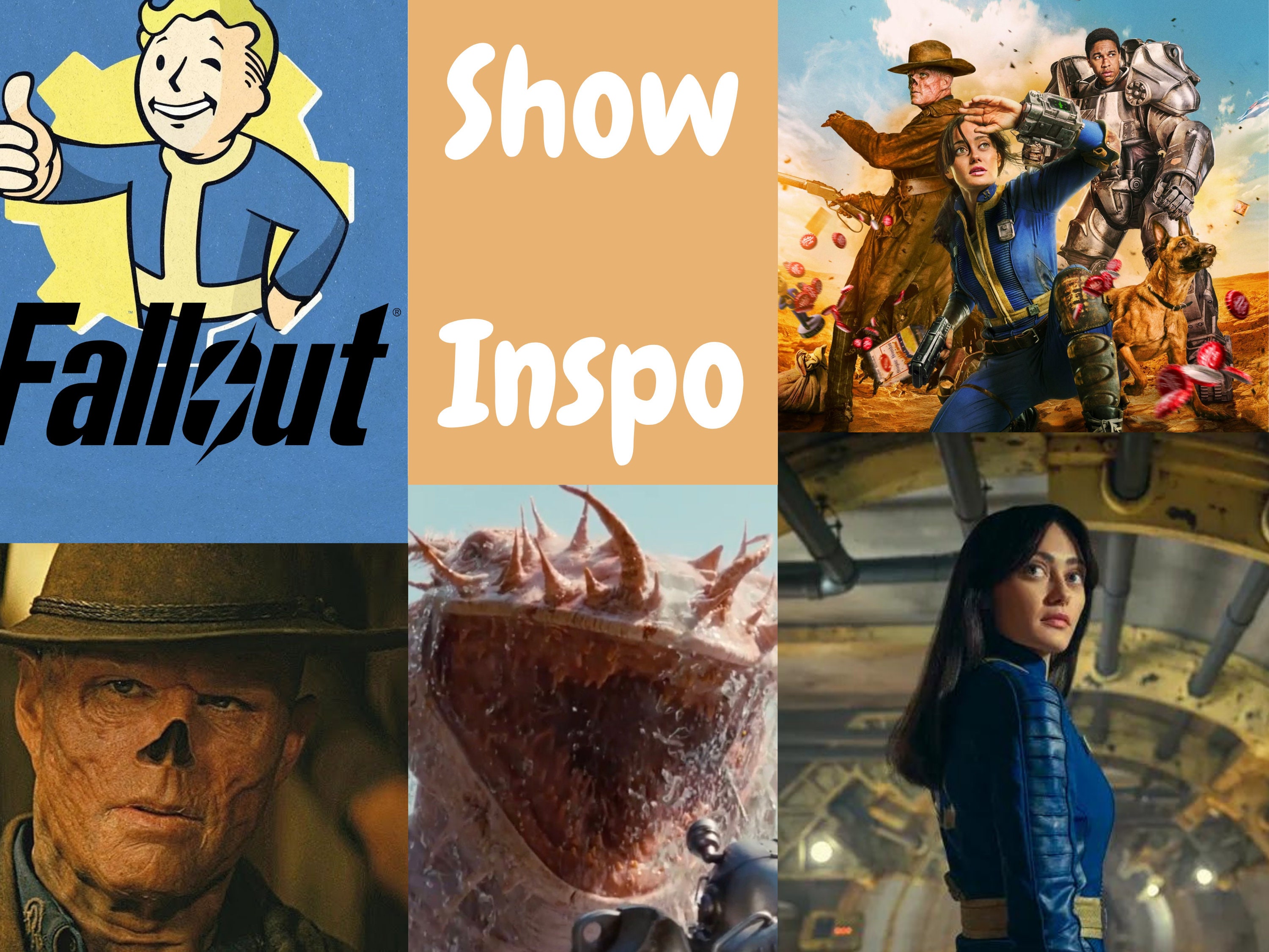 Fallout TV Series Colouring Page Bundle Fallout Game Inspired Coloring ...