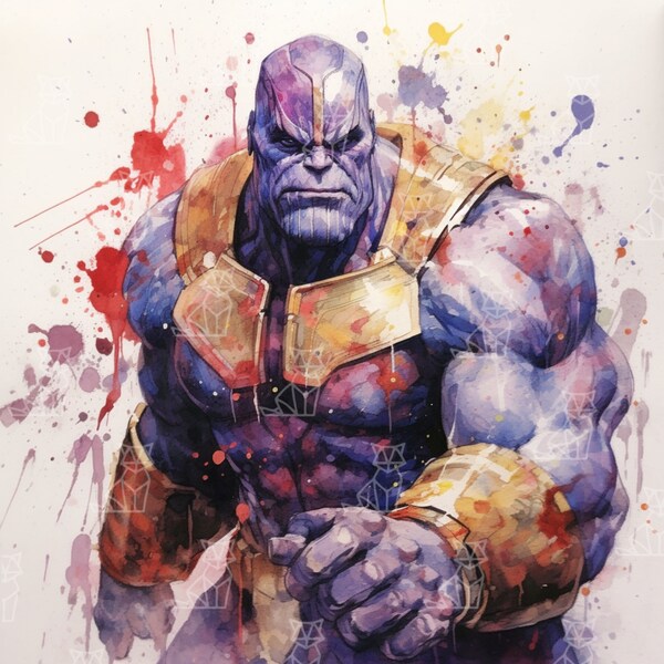 Thanos Cross Necklace - Etsy