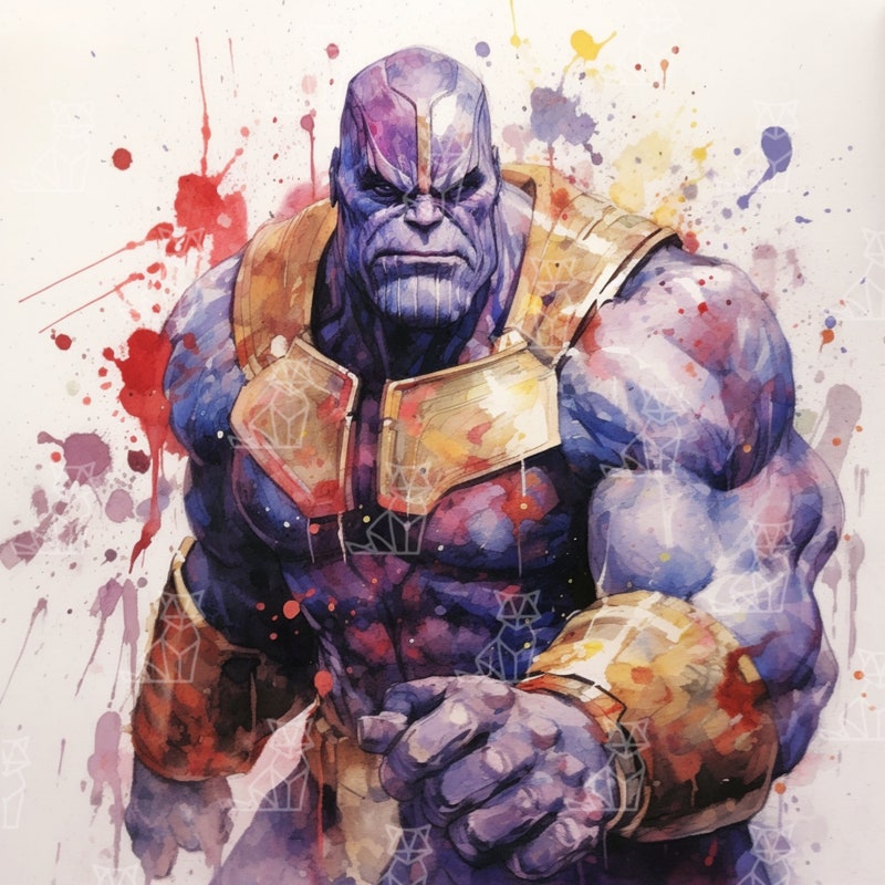 Thanos Cross - Etsy