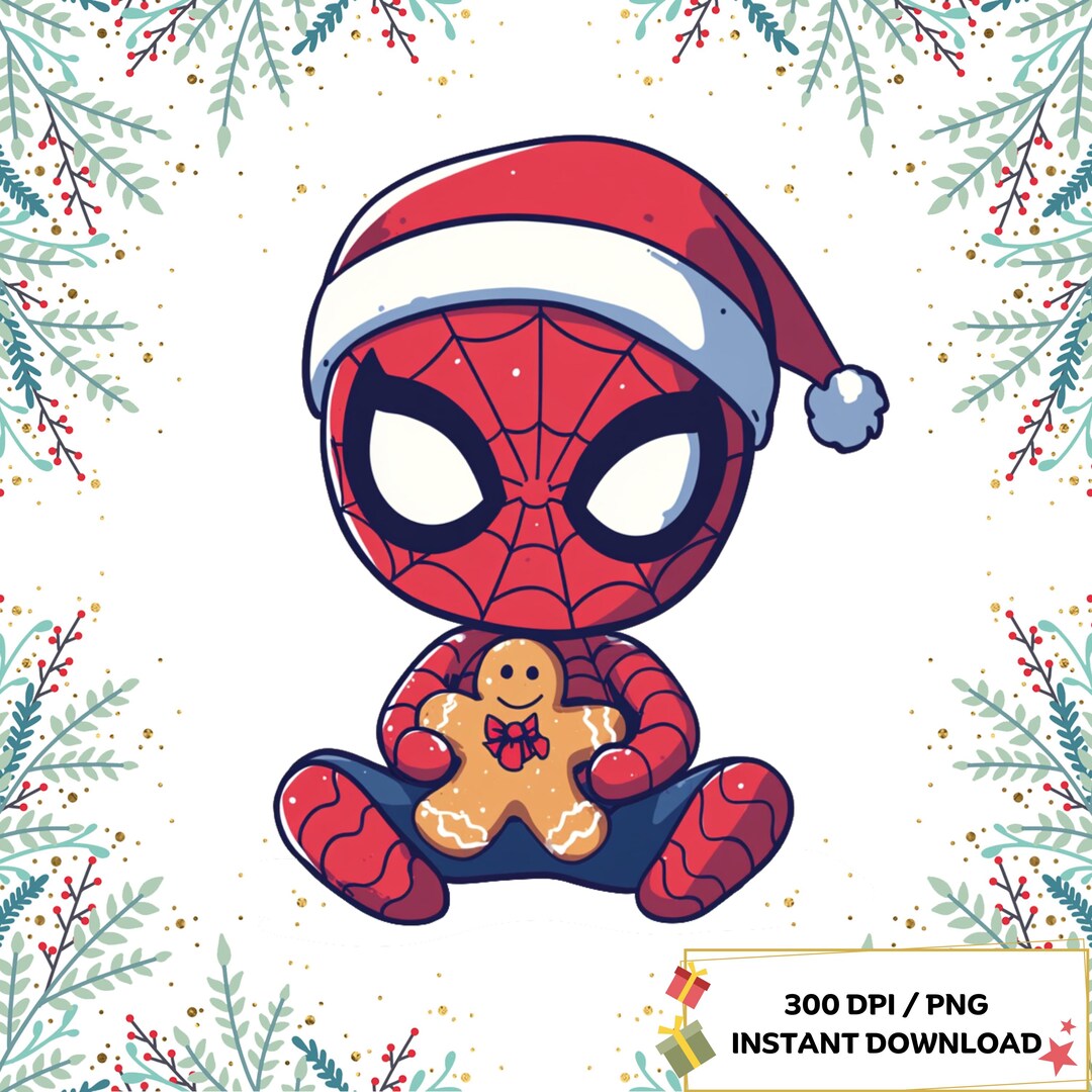 Spiderman Weihnachten Png, Spiderman Weihnachtsplätzchen, Superheld ...