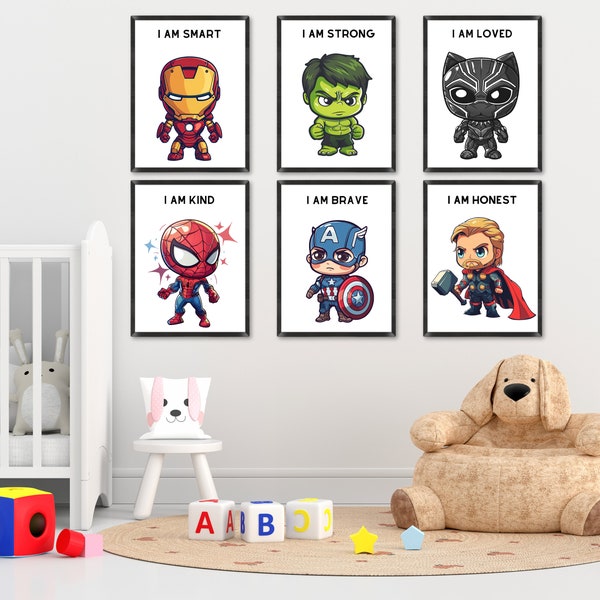 Superhero Bedroom - Etsy