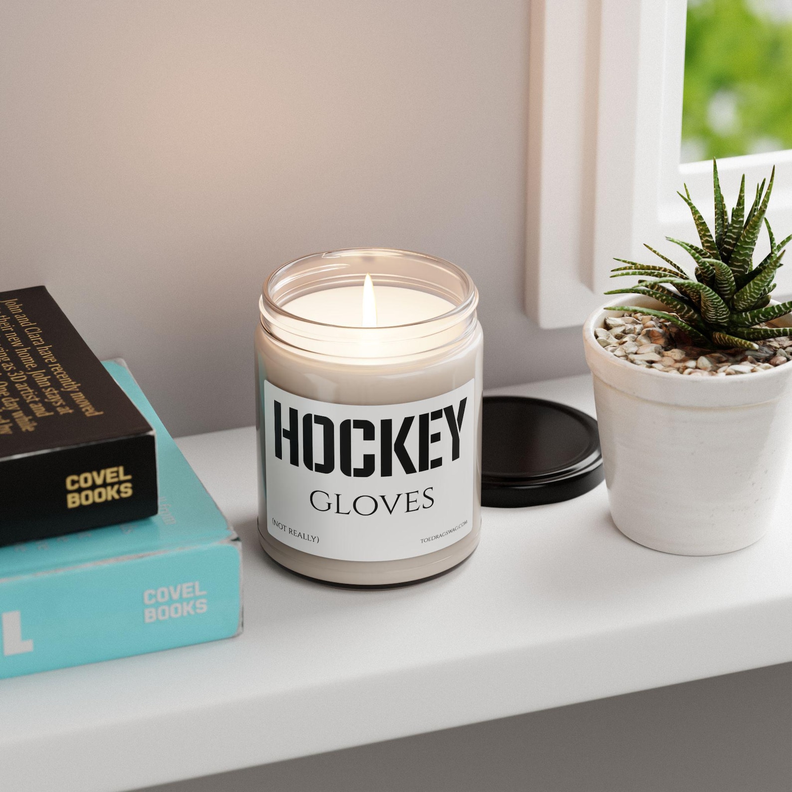 Hockey Locker Room Scented (not Really) Soy Candle, 9oz - Etsy