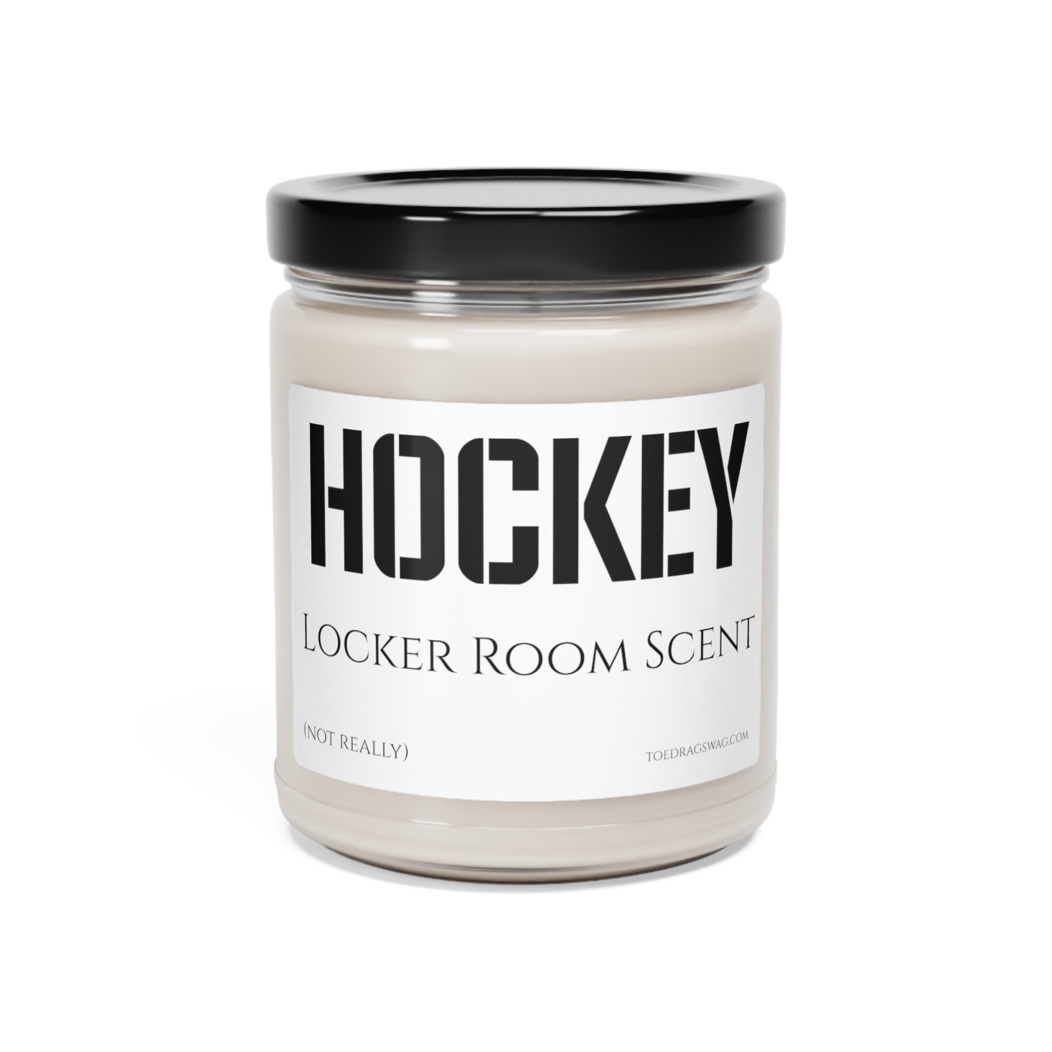 Hockey Locker Room Scented (not Really) Soy Candle, 9oz - Etsy