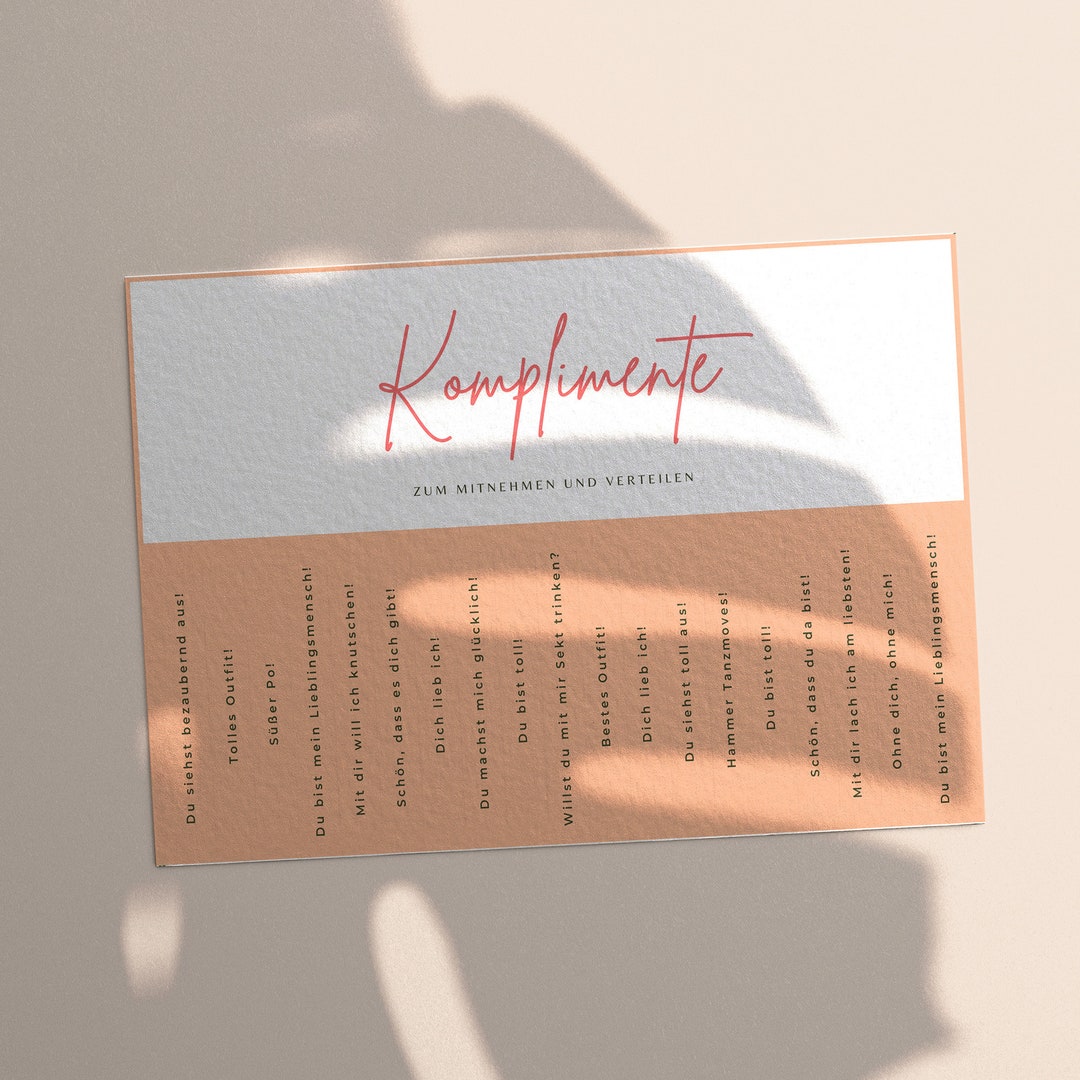 Compliments to Go Wedding Compliments Wedding Template Print Template ...