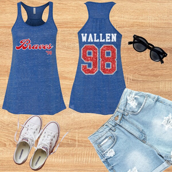 Morgan Wallen Shirt Braves - Etsy