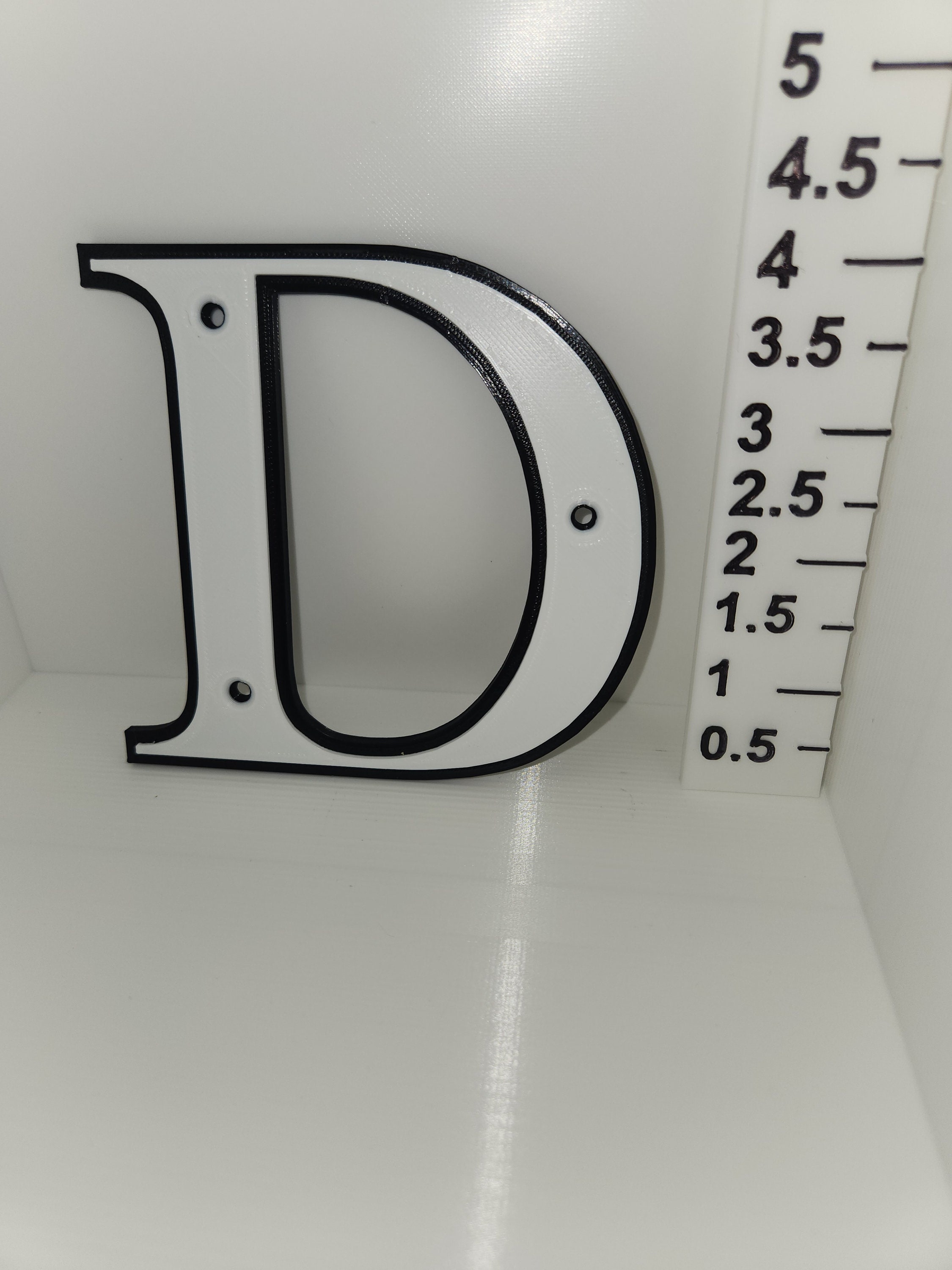 Mailbox Numbers/letters With Wood Screws - Etsy