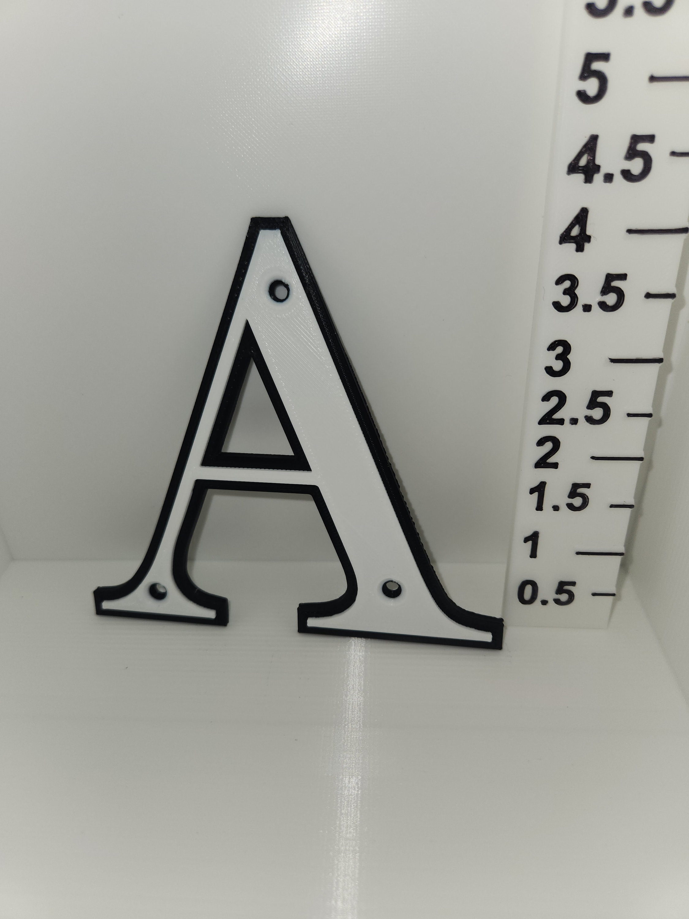 Mailbox Numbers/letters With Wood Screws - Etsy