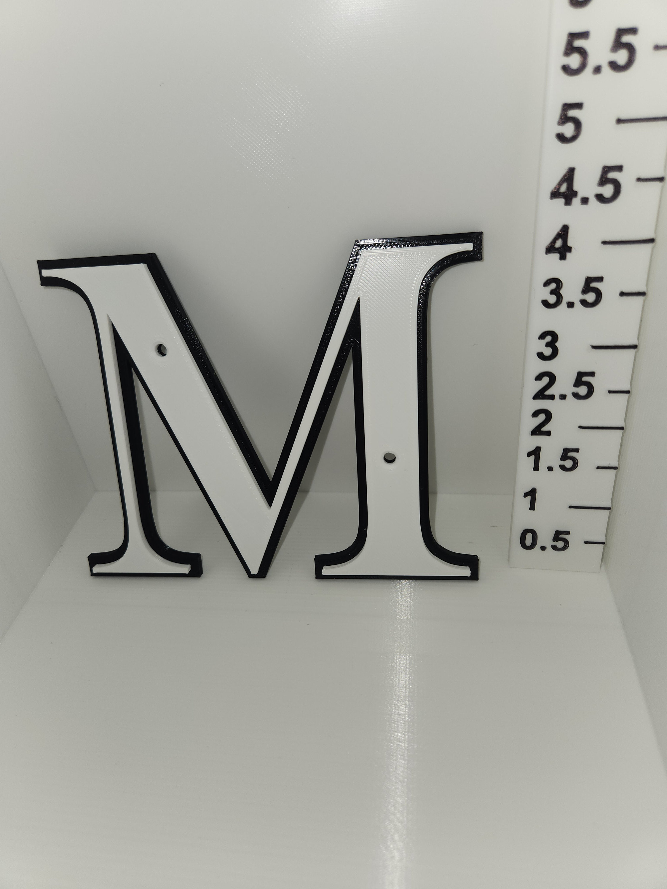 Mailbox Numbers/letters With Wood Screws - Etsy