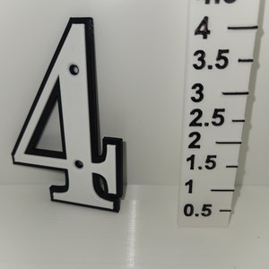 Mailbox Numbers/letters With Wood Screws - Etsy