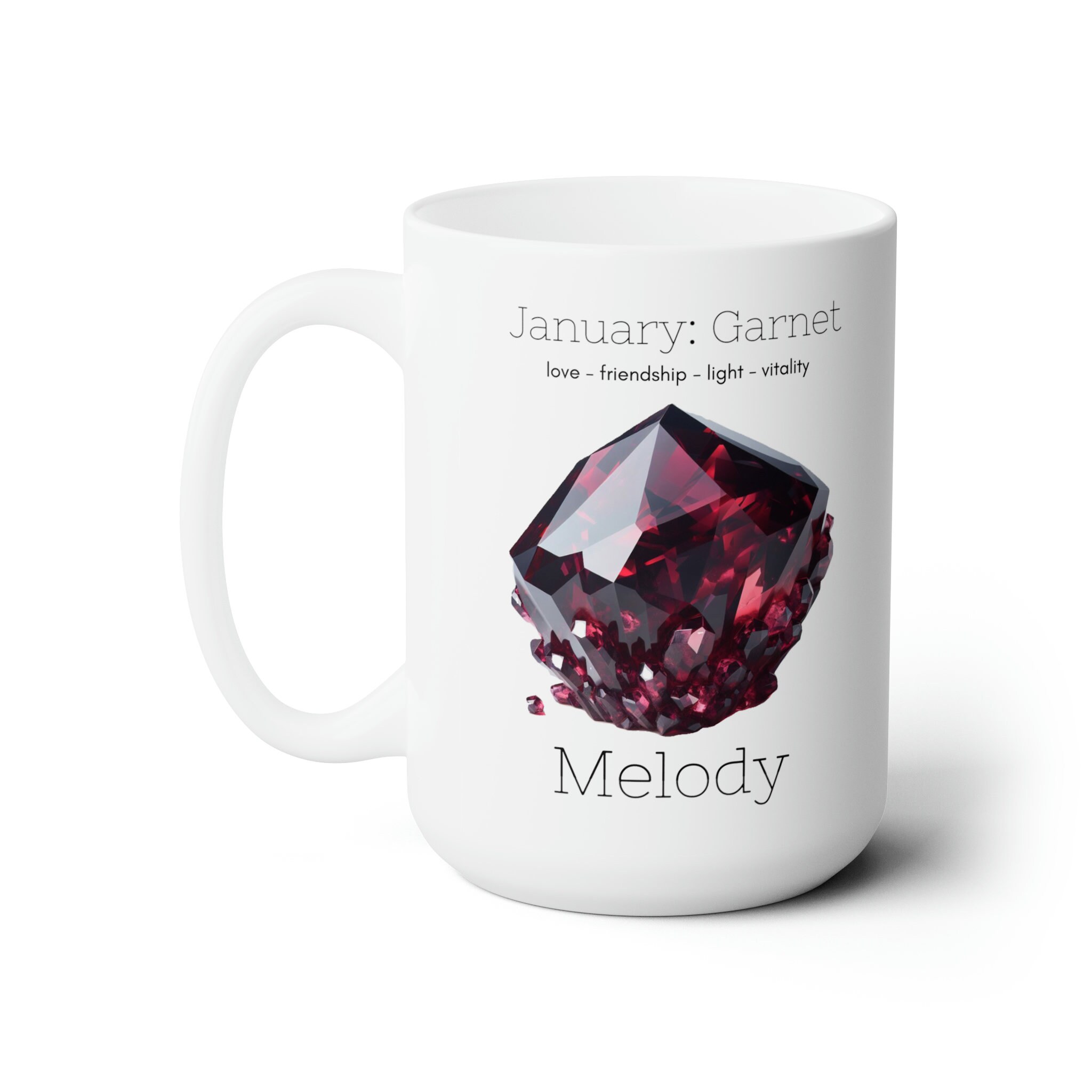 Personalized Birthstone Coffee Tea Cup Mug Custom Name Gift - Etsy