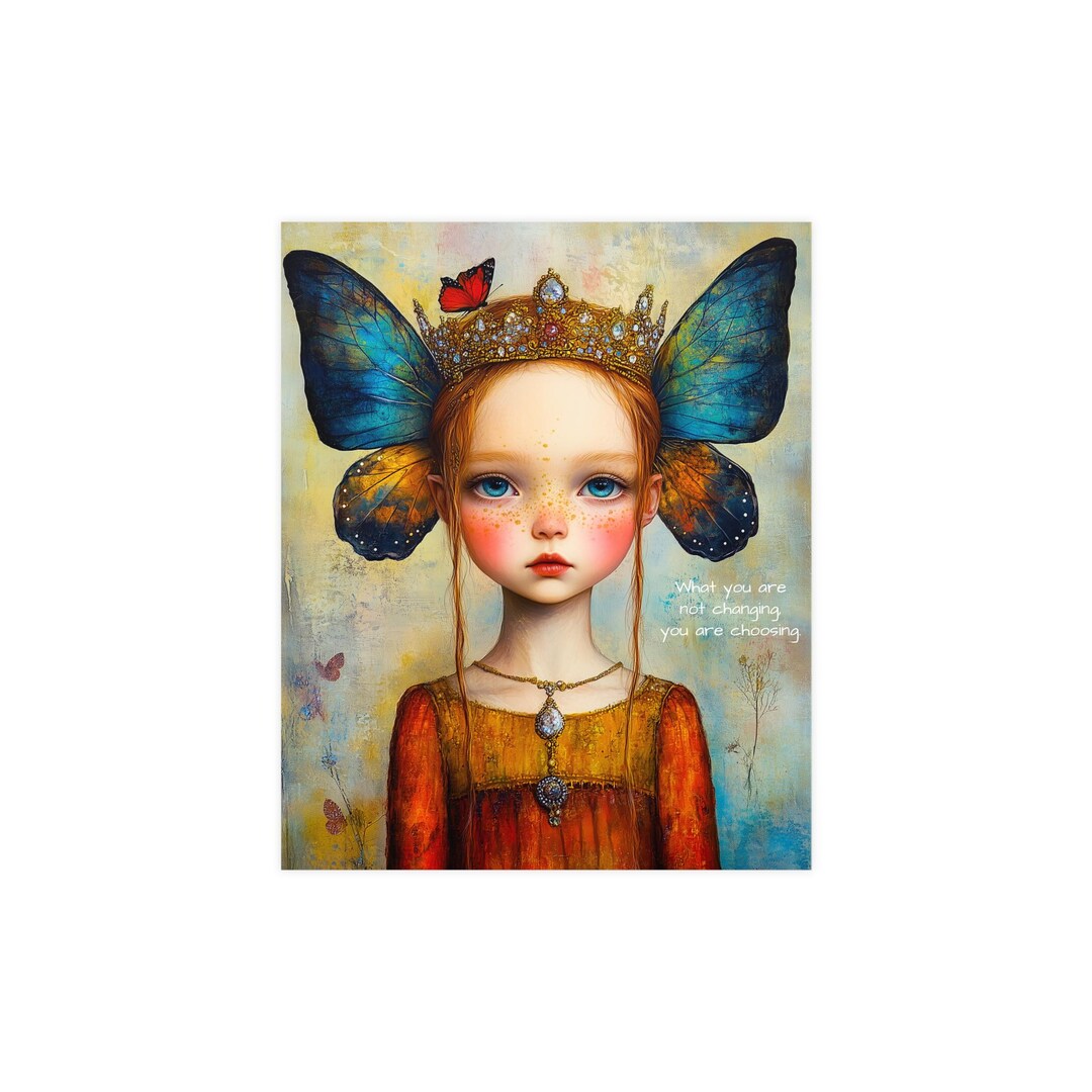Affirmations and Prayers Poster Matte Fairies Transformative Elegance ...