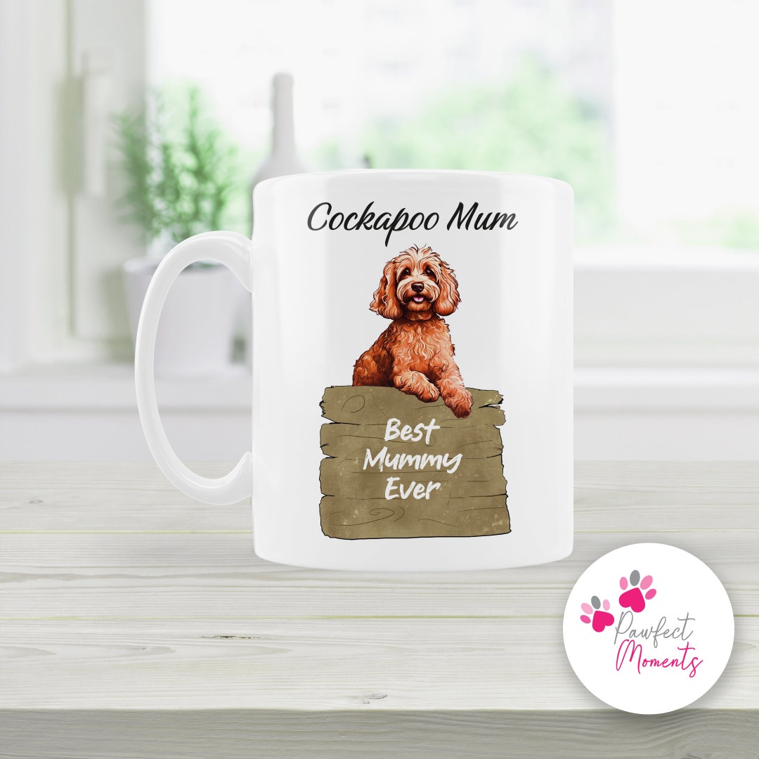 Cockapoo Mum Mug | Cute Tea Coffee Cup | Dog Lover Puppy Owner Dog Mum ...