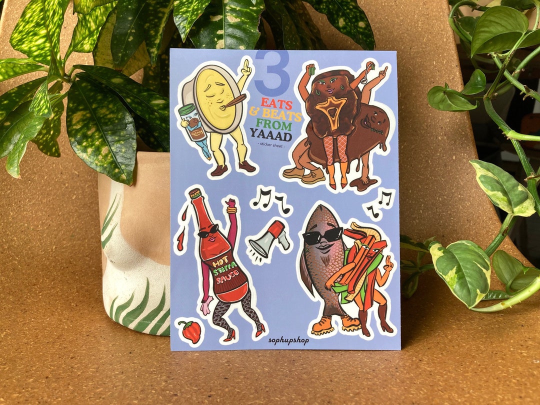 Jamaica Sticker Sheet - Caribbean Sticker - Luggage Sticker - Journal ...