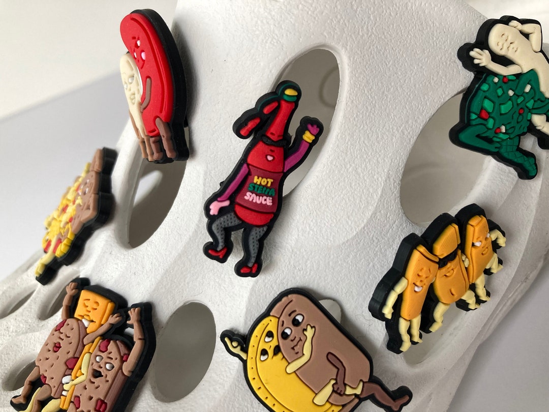 Jamaican Food Croc Charm, Cute Croc Charms, Croc Charms, Funny Jamaica ...