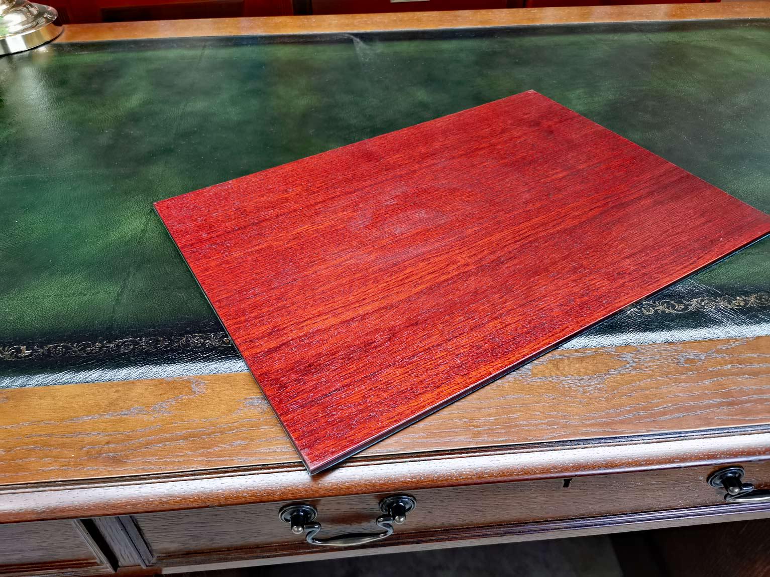 Green Leather Lap Top Mat, Leather Desk Top Mat, Desk Mat, Mouse Mat ...