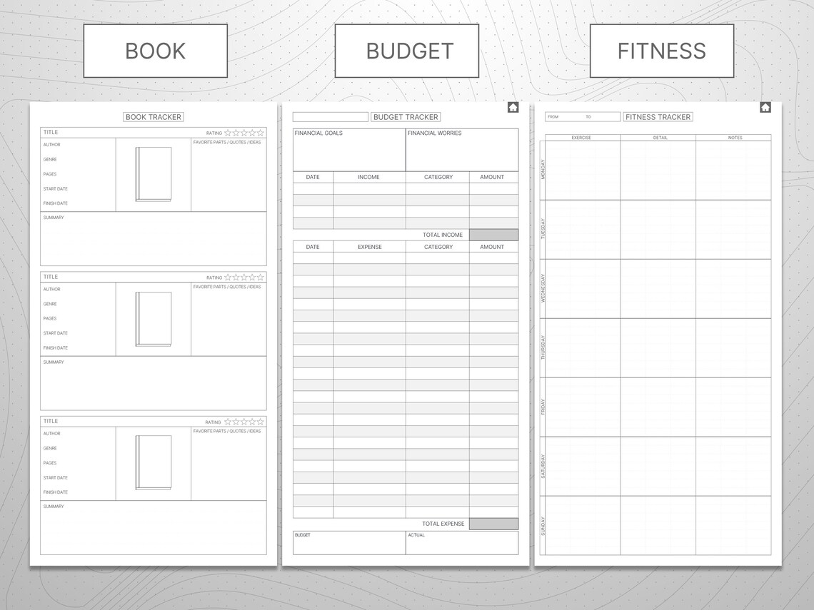 Digital Phone Planner, iPhone Digital Planner, Android Digital Phone ...