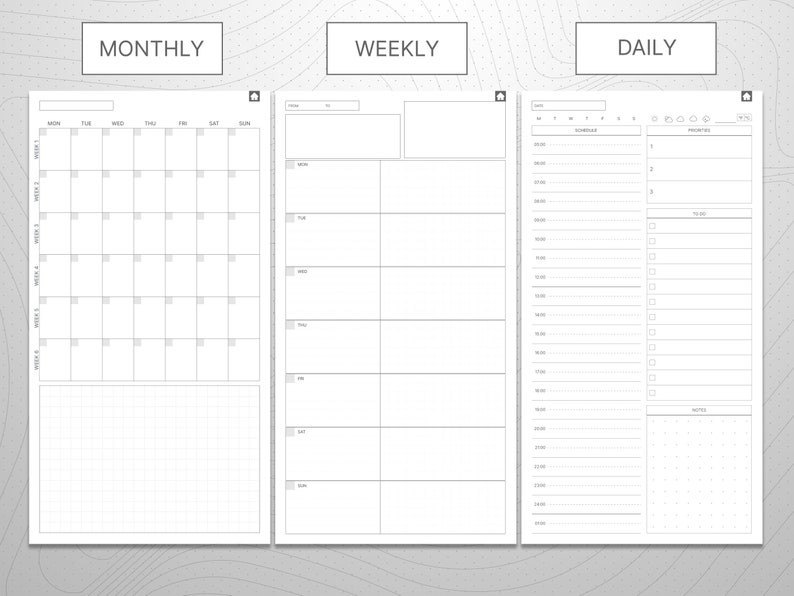 Digital Phone Planner, iPhone Digital Planner, Android Digital Phone ...