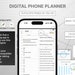 Digital Phone Planner, iPhone Digital Planner, Android Digital Phone ...