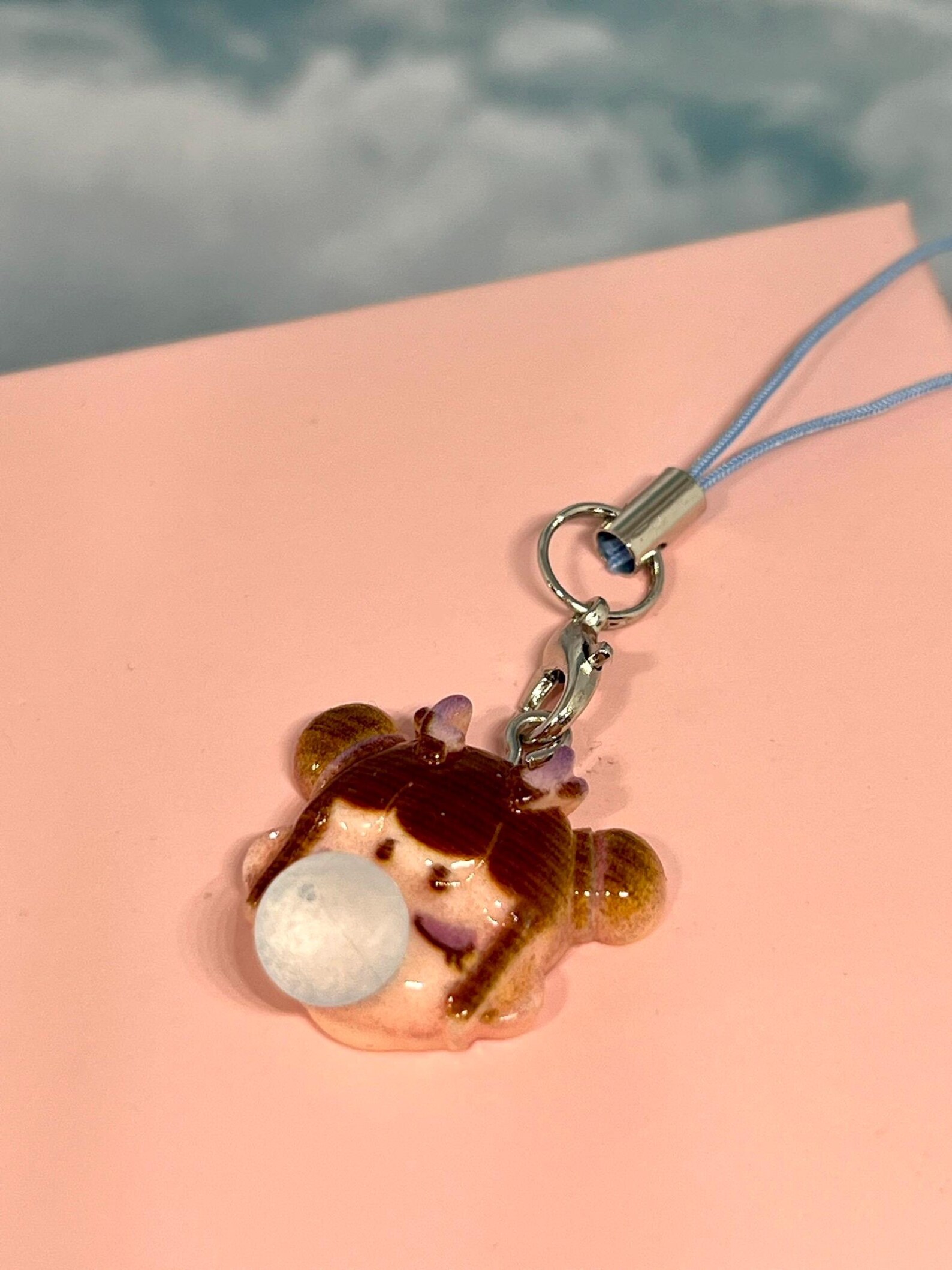 Popmart Girl Charm | Kawaii Phone Charm, AirPod Strap - Etsy