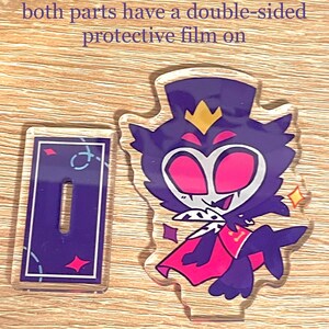 Hazbin Hotel Helluva Boss Aesthetic Y2k Standee Alastor Fizzarolli ...