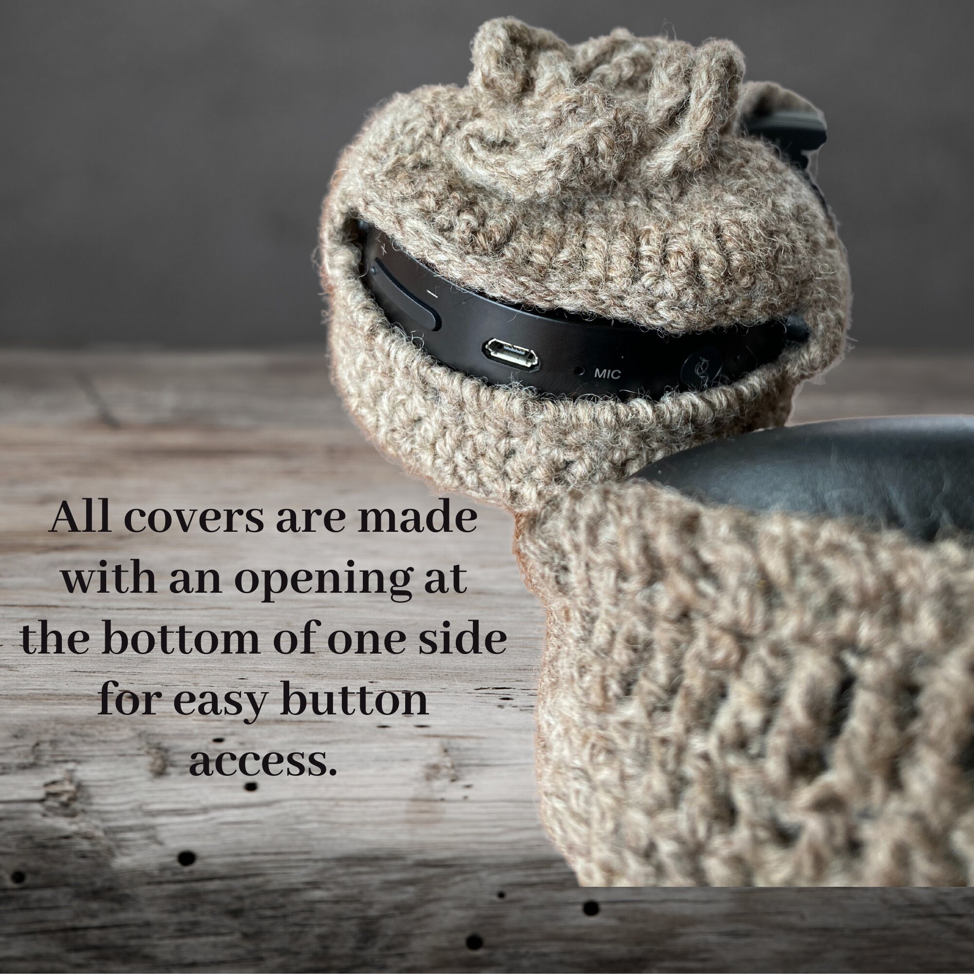 Crochet, Headphone Covers, Headset Accessories, Tech Attachment, Gaming ...