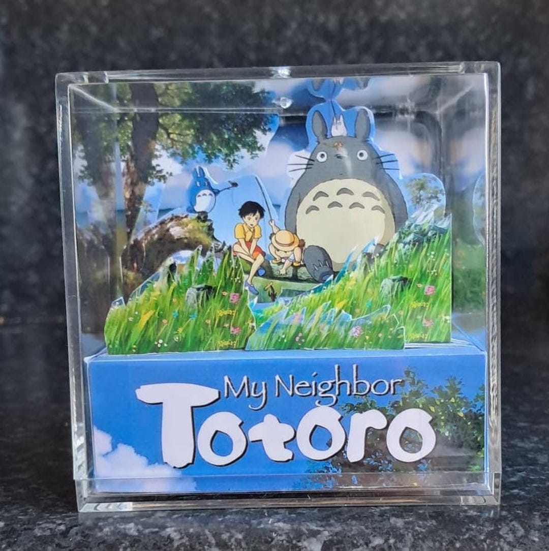 Diorama Box (with LED) - My Neighbor Totoro (STUDIO GHIBLI) - Etsy
