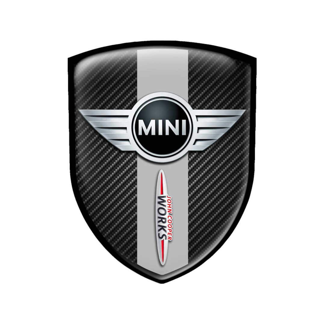 Mini Cooper Self Adhesive Domed Emblem Shield All Size - Etsy