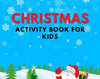 Advent Activity Book christmas for Kids advent Calendar printable ...
