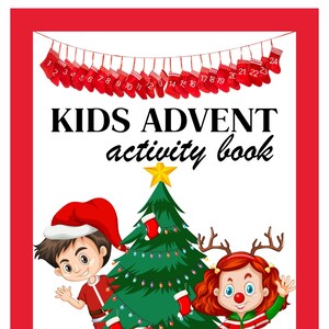 Advent Activity Book -christmas for Kids -advent Calendar -printable ...