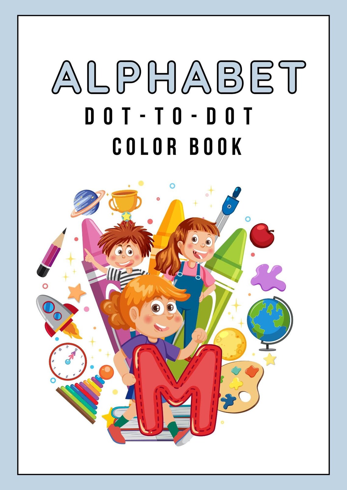 Dot Alphabet Alphabet Coloring Pages Kids Activity Learn Letters ...