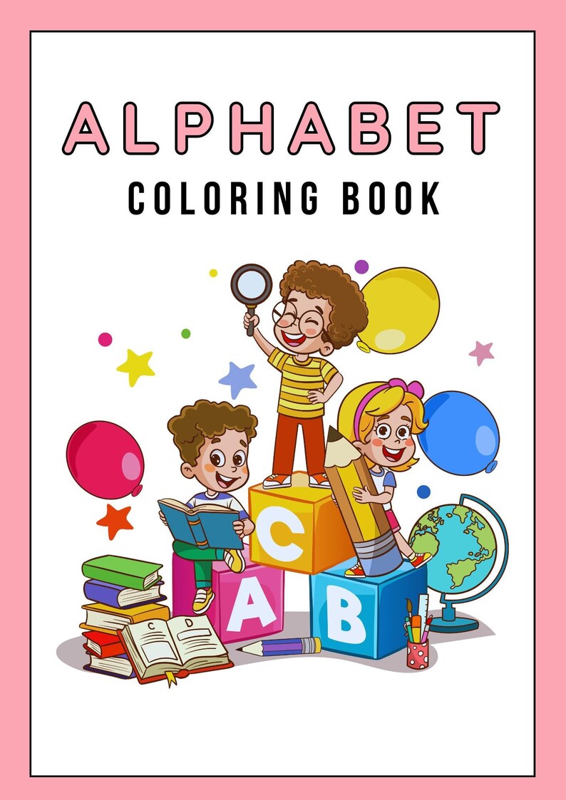 Alphabet Coloring and Writing Pages | Kids Learning Activity ...