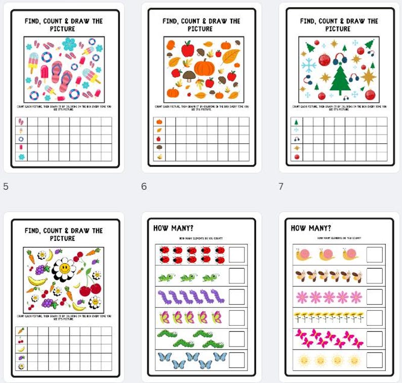 Interactive Kids Activity Book | Colour by Number & Learning Fun ...