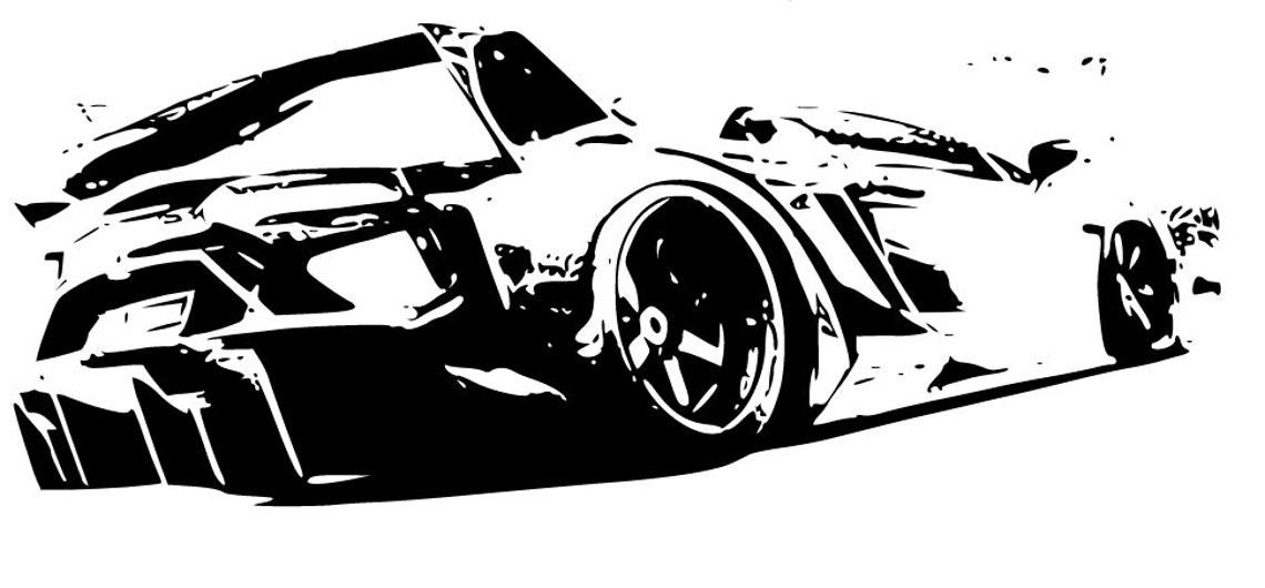 Aventador Widebody - SVG - Etsy