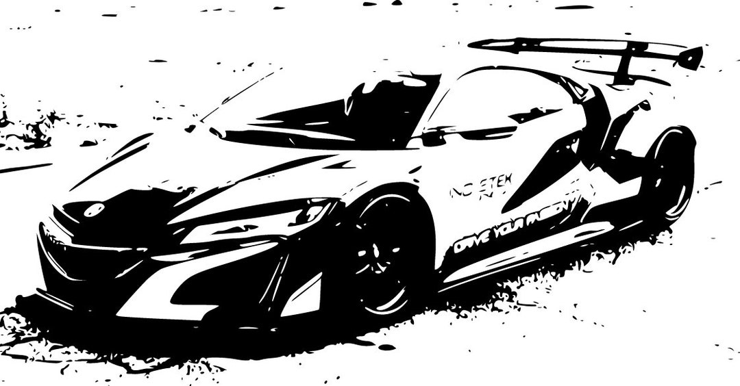 Gen II NSX Widebody - SVG - Etsy