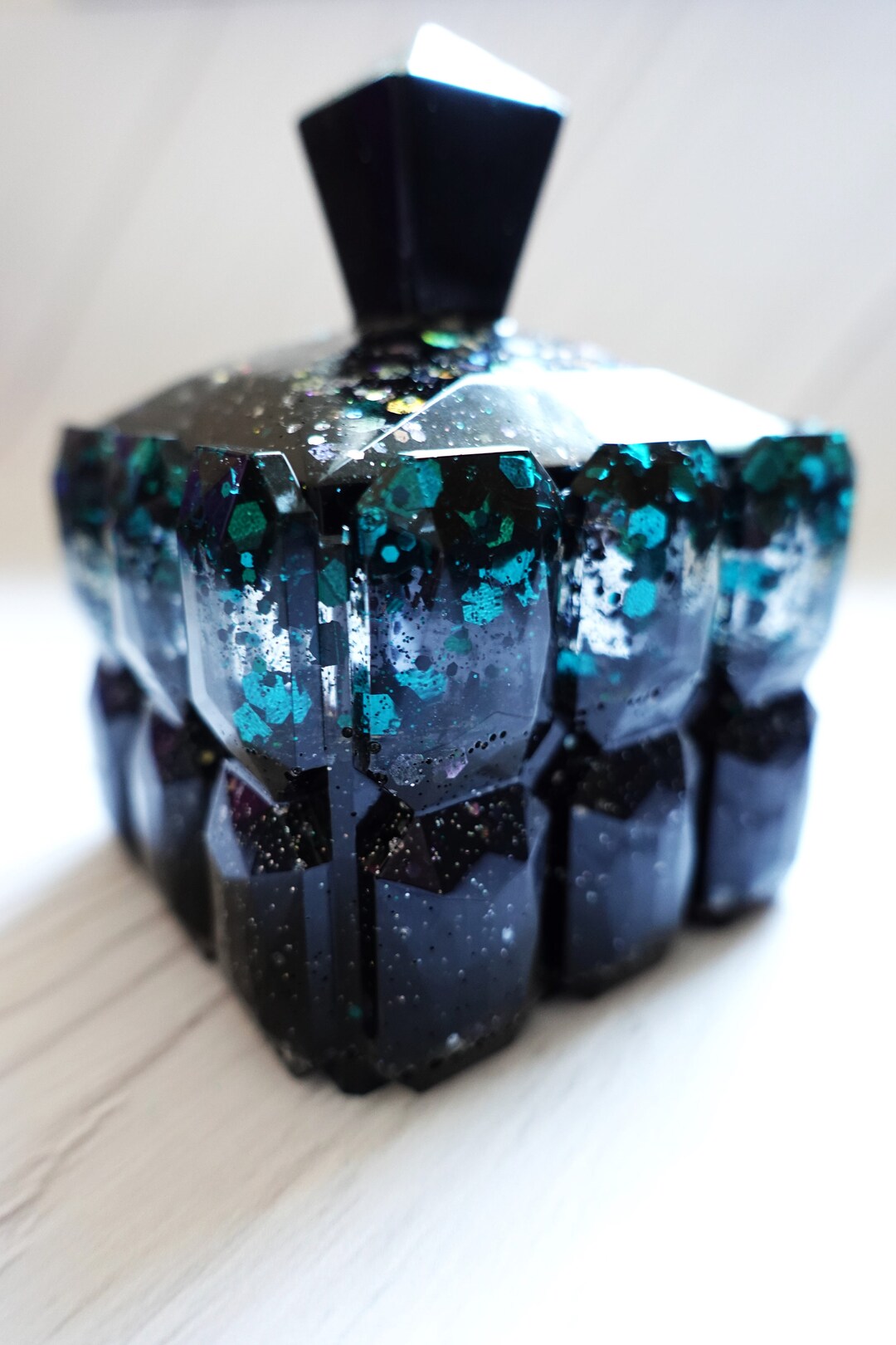 Resin Jewellery Box / Personalised Resin Jewellery Box - Etsy