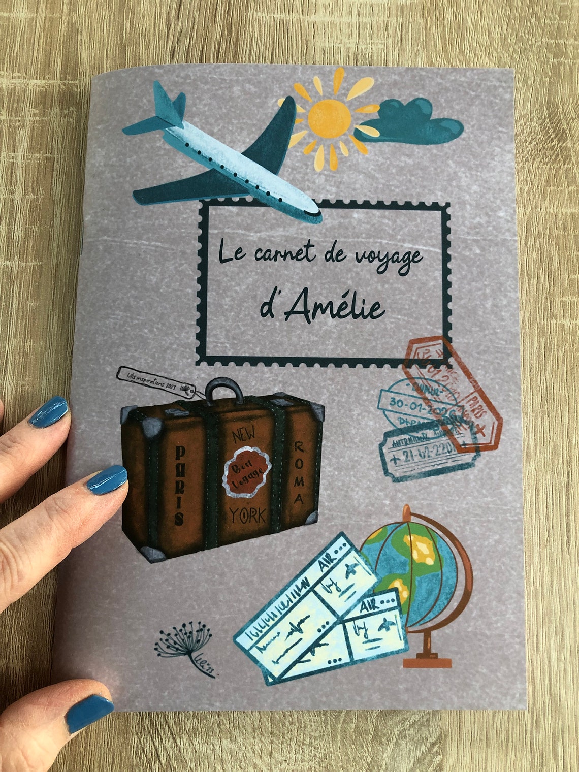 Carnet de Voyage A5. Cahier de Notes Voyage. Le Carnet de Voyage d ...