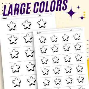 Color Swatch, Blank Color Palette, Pattern Color Swatch Chart Printable ...