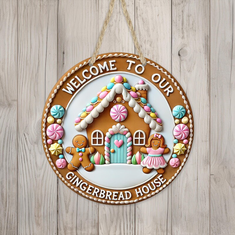 Pastel Gingerbread House - Etsy