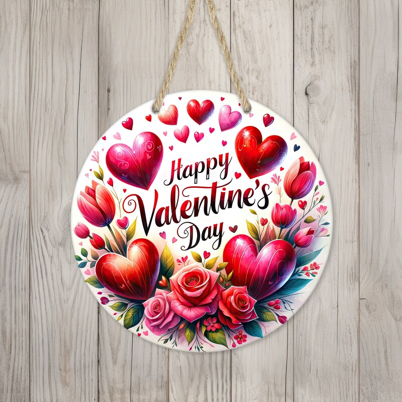 Happy Valentine Sign - Etsy