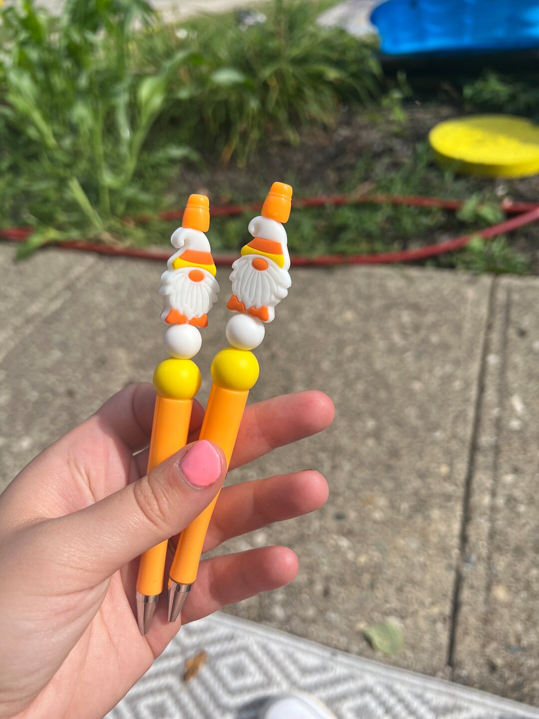 Candy Corn Gnomes Pen - Etsy