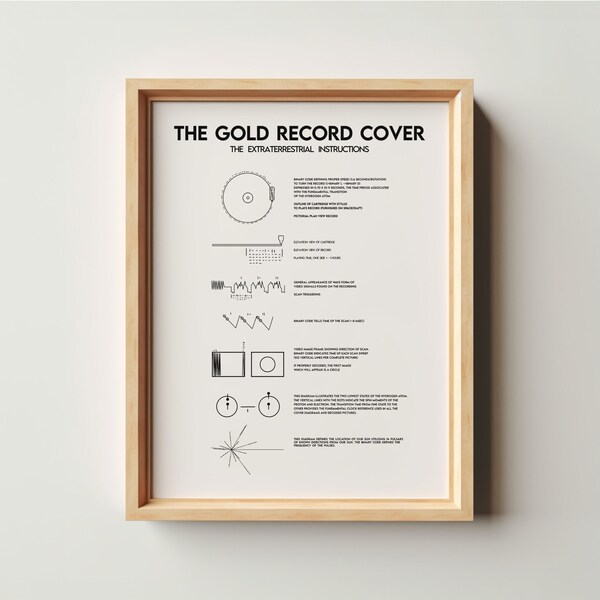 Golden Record - Etsy
