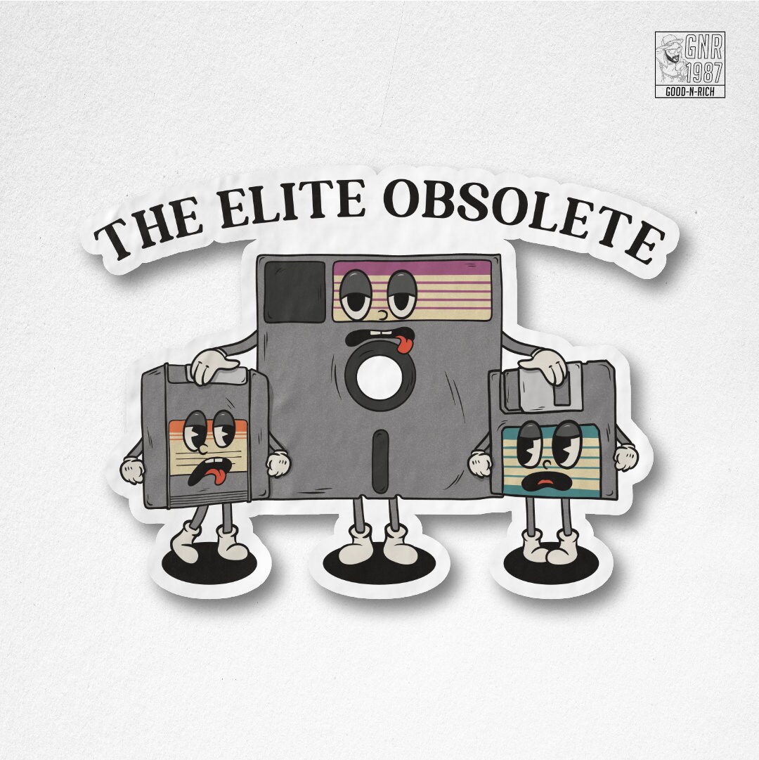 The Elite Obsolete Skatebuddy Sticker Skateboard Sticker - Etsy