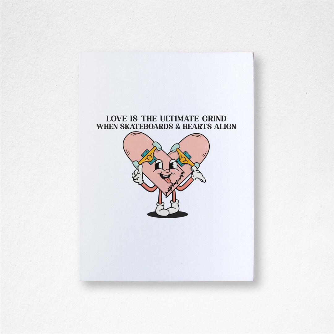 Love is the Ultimate Grind Valentine Card Anniversary Card Capture the ...