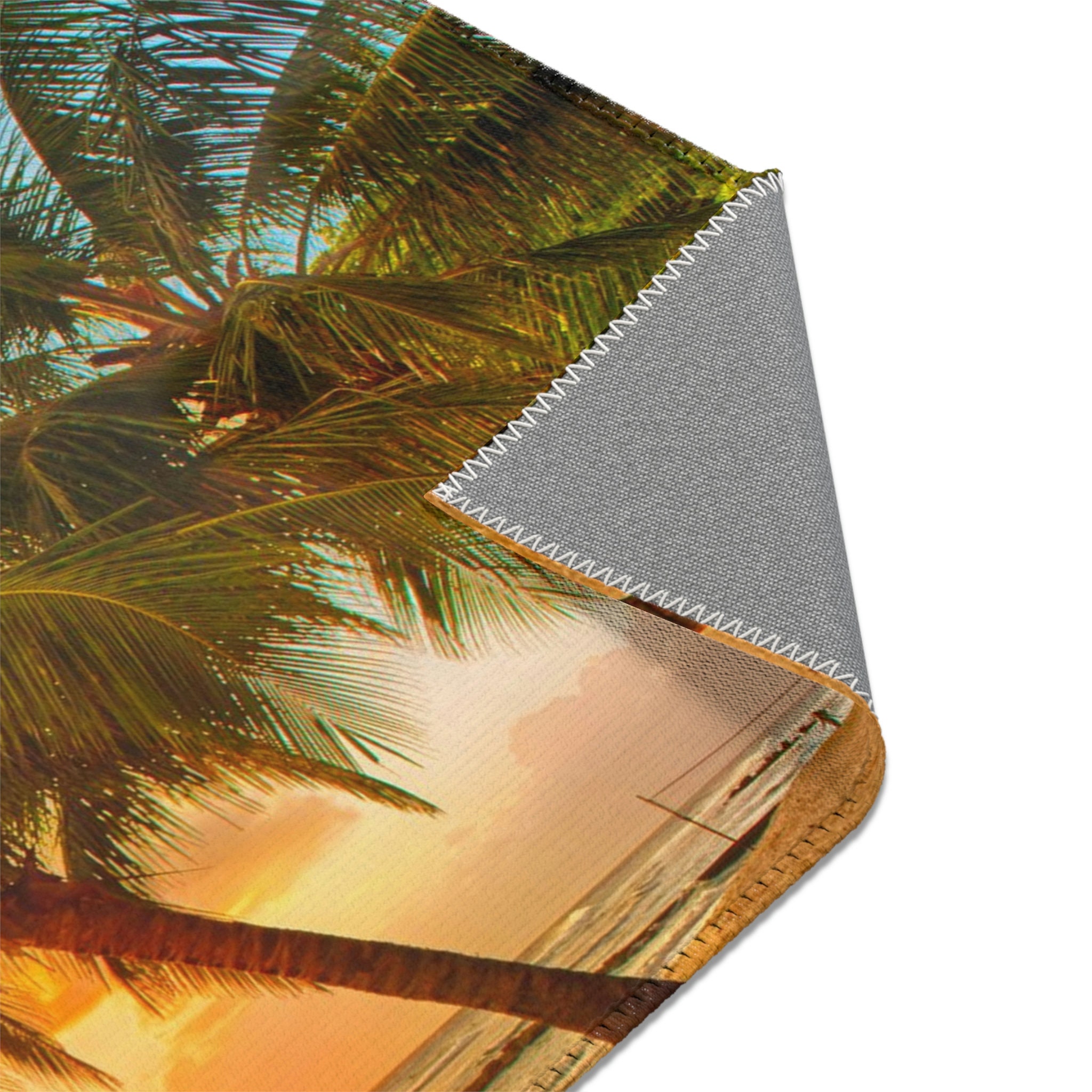 Palm Tree Area Rug - Etsy