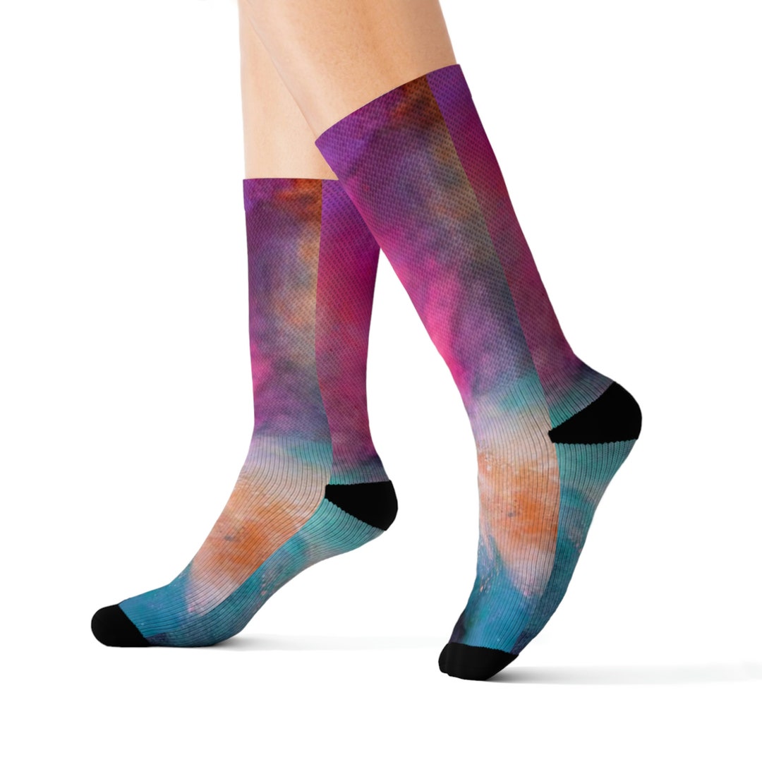 Loud Color Sublimation Socks - Etsy
